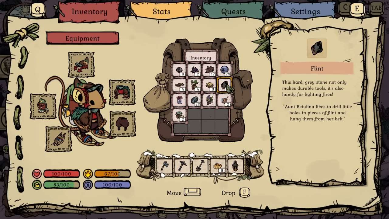 Winter Burrow Guide | How to Get Flint | NoobFeed