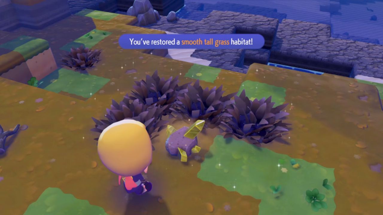Pokémon Pokopia Guide | How to Get Onix’s Smooth Tall Grass Habitat ...